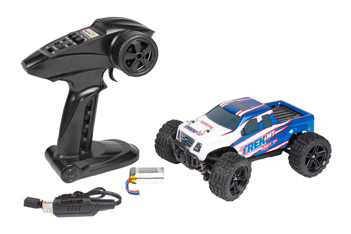 Rage RC Mini Trek MT 1/24 RTR - Blue – DRC Hobbies